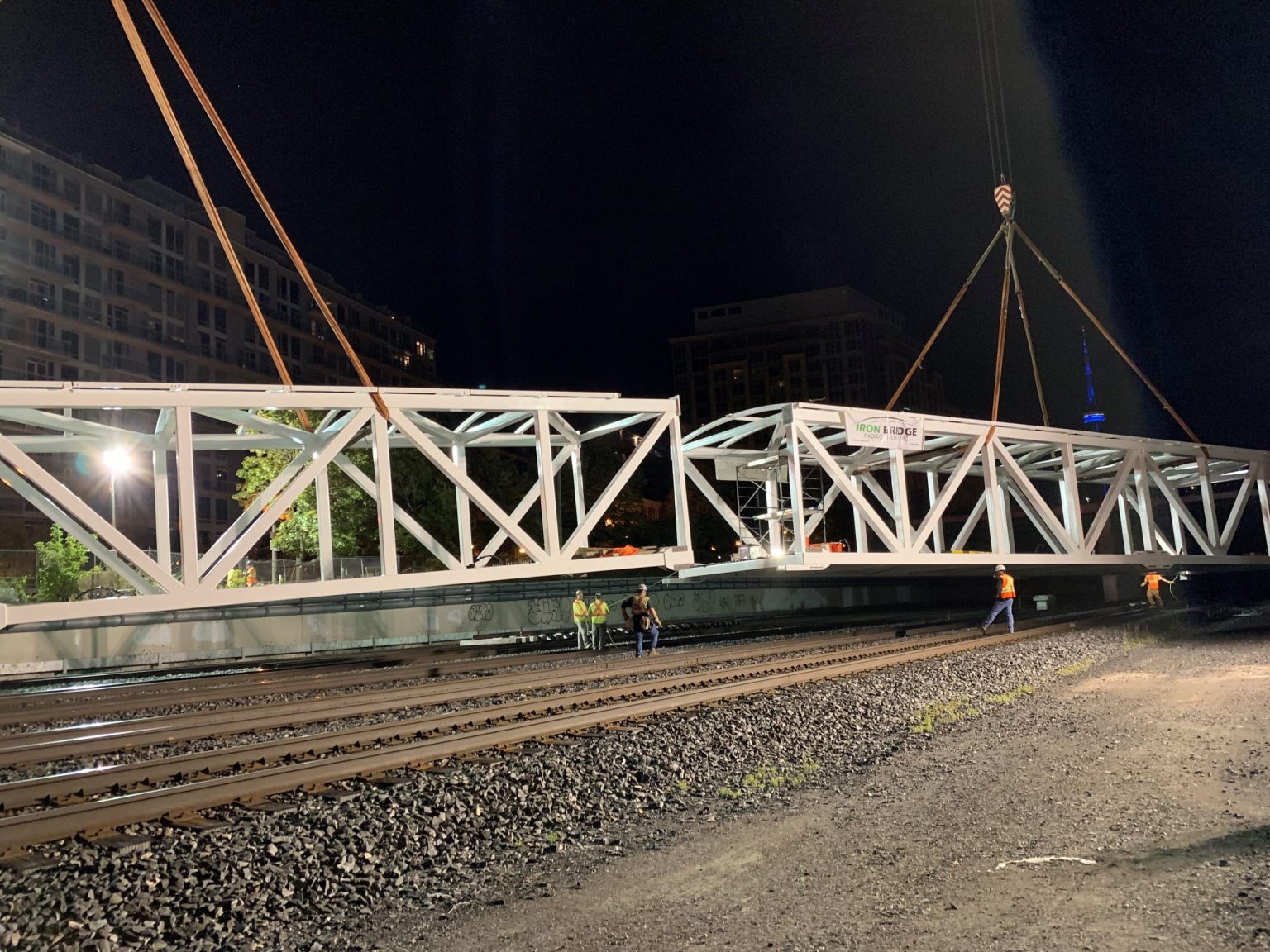 Grascan Construction Ltd. » 2018 – Construction of King Liberty Pedestrian / Cyclist Bridge over ...